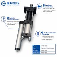 China Pneumatic-Hydraulic Intensifier Cylinder | YTA63/50-5 | 3 Ton Output for sale