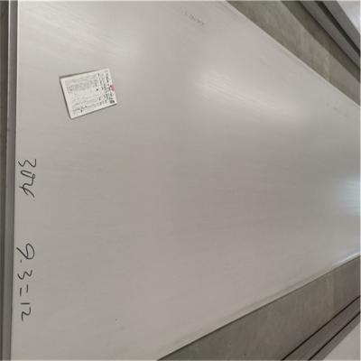China Nonmagnetic 304 Stainless Steel Plate Excellent Corrosion Resistance & 40% Elongation for sale
