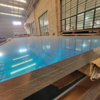 China Silver Flat PE Aluminum Alloy Sheet Al 6061 T6 for sale