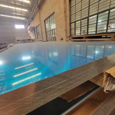 China Silver Flat PE Aluminum Alloy Sheet Al 6061 T6 for sale