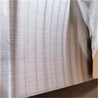 China NO.4 304 2mm Brushed Stainless Steel Sheet 20 Gauge 0.036 12 X 5 for sale