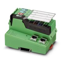 China Phoenix Contact 2703981 IL ETH BK DI8 DO4 2TX-PAC Bus Coupler For Din Rail Connectors for sale