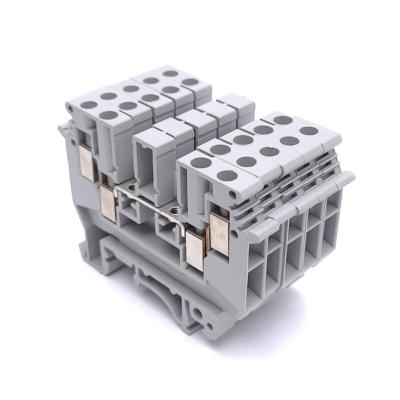 China 2775016 Phoenix Contact Connector UDK 4 Feed Through Terminal Block Din Rail for sale
