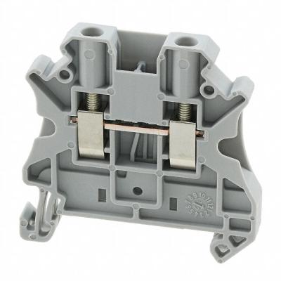 China UK 10 N Feed through terminal block 3005073 Phoneix Connector Fuse Terminal Block Spring Terminal Block for sale