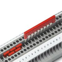 China Phoenix Contact 10-Position Plug-In Bridge with 5.2mm Pitch and 24A Current Rating for sale