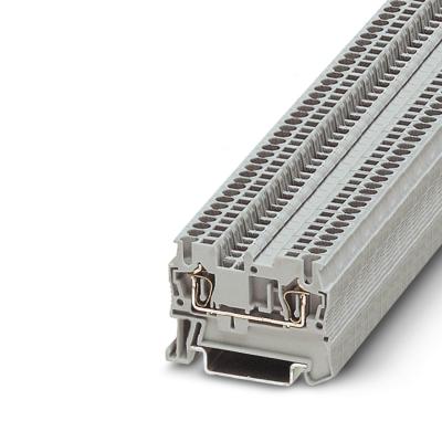 China Phoenix Contact 3031076 Feed-through Din Rail terminal block with 500 V 17.5 A and 1.5 mm2 Spring-cage connection for sale