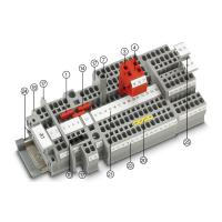 China Phoenix Contact 3031076 Feed-through Din Rail terminal block with 500 V 17.5 A and 1.5 mm2 Spring-cage connection for sale