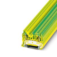 China Phoenix Contact Terminal Blocks 3031238 ST 2,5-PE - Spring-cage protective conductor terminal block for sale
