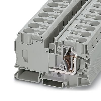 China Phoenix Contact Fuse Terminal Block with Spring-cage Connection 35 mm² Cross Section and 1000 V Nominal Voltage for sale