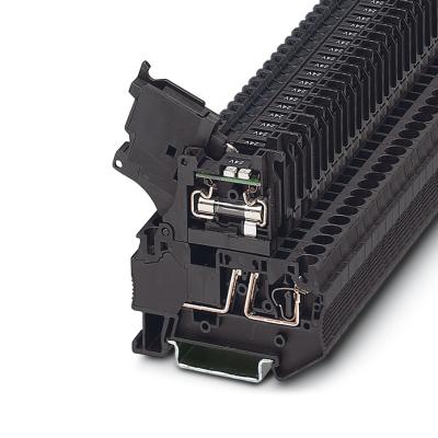 China Phoenix Contact Connections 3036547 ST 4-HESILED 24 (5X20) Fuse Modular Terminal Block for sale