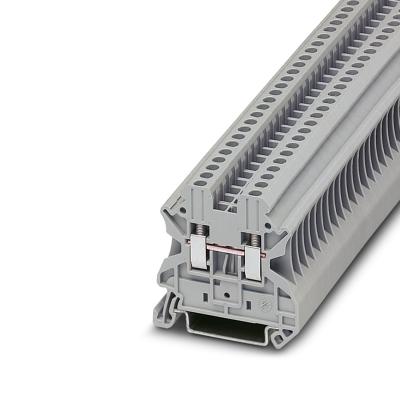 China Phoenix Contact UT 2.5 Feed-through Terminal Block 1000V 24A Screw Connection Din Rail for sale