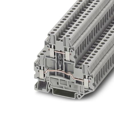 China Phoenix Contact Blocks Terminal 3044636 UTTB 2,5 - Double-Level Terminal Block Din Rail for sale