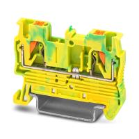 China Phoenix Contact Push in Connection 3209536 PT 2,5-PE - Protective Conductor Terminal Block for sale