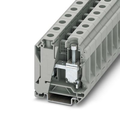 China Phoenix Contact Fuse Terminal Connector UK 35 N Feed-through Terminal Block with 1000 V 125 A and Screw Connection for sale