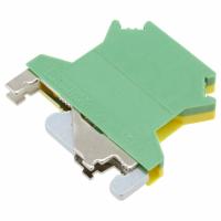 China Phoenix Contact Protective Conductor Terminal Block with Screw Connection and Green-Yellow Color for Din Rail Mounting for sale
