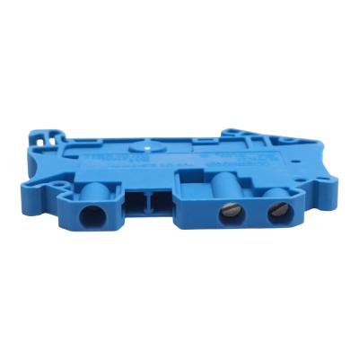 China Feed Through Terminal Block Phoenix Contact 3044526 UT 2,5-TWIN BU For DIN Rail for sale