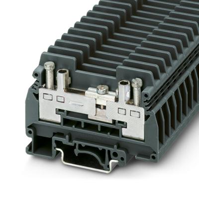 China Phoenix Contact TB 6-RTK Test Disconnect Terminal Block with 41 A Nominal Current and 400 V Nominal Voltage Screw Connection for sale