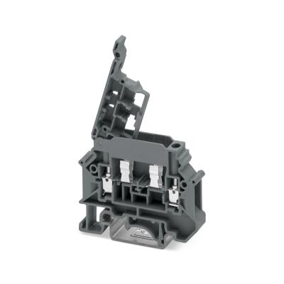 China 3246418 Fuse Terminal Block DIN Rail TB 4-HESI 5X20 I Feed Through Terminal Blocks for sale