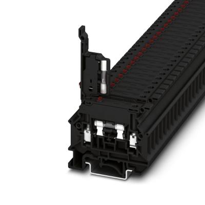 China Phoenix Contact Fuse Terminal Block with Screw Connection 24V Nominal Voltage and 6.3A Nominal Current for DIN Rail for sale