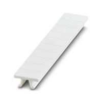 China Phoenix Contact White Zack Marker Strip with 5.2 mm Pitch and 10 Individual Labels for sale
