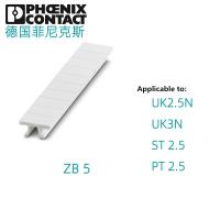 China Phoenix Contact White Zack Marker Strip with 5.2 mm Pitch and 10 Individual Labels for sale