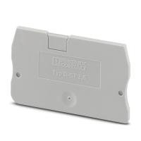 China Phoenix Contact Feed Through Terminal Blocks Din Rail Connector 3030417 D-ST 2,5 - End cover Gray for sale