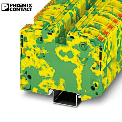 China 3212066 Phoenix Contact Electronic Component Din Rail Terminal PTPOWER 35-PE - Protective conductor terminal block for sale