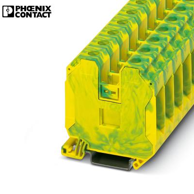 China Phoenix Contact Connector Screw Ground Terminal Relay Din Rail 3044241 UT 35-PE - Protective conductor terminal block for sale