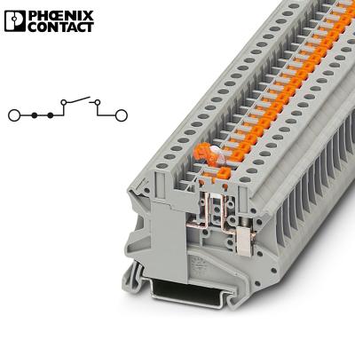 China Phoenix Contact Original 3046171 Relay Terminal UT 4-MT-P/P - Knife-disconnect terminal block for sale