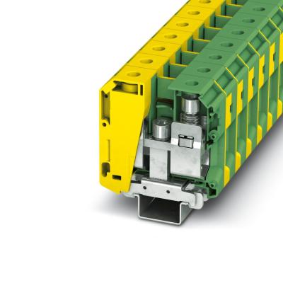 China 3213141 Phoenix Contact Ground Terminal Block UKH 70-PE/S - Protective conductor terminal block for sale