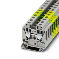 China Phoenix Contact 3044198 Original Ground Terminal Block UT 16 YE with 76 A Nominal Current and 16 mm2 Cross Section for sale