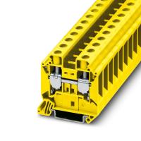 China Phoenix Contact 3044198 Original Ground Terminal Block UT 16 YE with 76 A Nominal Current and 16 mm2 Cross Section for sale