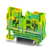 China Phoenix Contact 3211822 Protective Conductor Terminal Block with Push-in Connection and 0.5-10 mm2 Cross Section for Railway Industry for sale