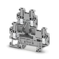 China Phoenix Contact 3046689 Feed-through Terminal Block with 0.14–4mm² Cross Section 500V Screw Connection DIN Rail for sale