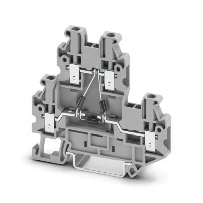 China Phoenix Contact 3046689 Feed-through Terminal Block with 0.14–4mm² Cross Section 500V Screw Connection DIN Rail for sale