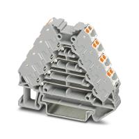 China PHOENIX 3270115 PTRV 4 /WH Terminal Block Marshalling Panel with Push-in Connection 250 V 10 A for sale