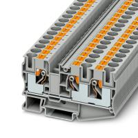 China Original Phoenix Contact 1000V 57 A PT 10-TWIN Feed through terminal block with Push-in connection for Din Rail for sale