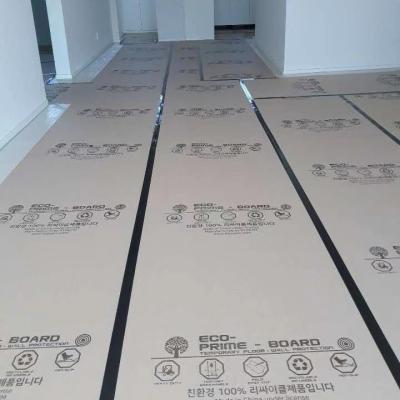 China Construction Project Finished Flooring Protection Paper 1mm Thickness Recyclable for sale