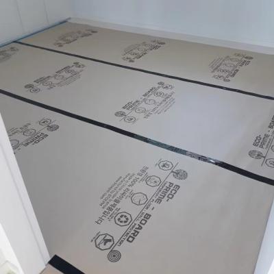 China Wear Proof Construction Floor Protection Paper Waterproof Heavy Cardboard for sale