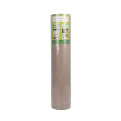 China Natural Color Painting Temporary Floor Protection Roll Slip Resistant 0.9mm for sale