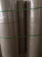 China 700*1200mm 650*1000mm Thickness 105gsm Jumbo Recycled Kraft Paper Roll for sale