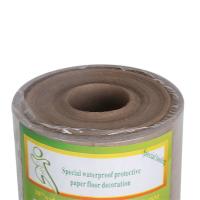 China Width 32inch Anti Slip 0.56mm Thickness Commercial Cardboard Floor Covering for sale
