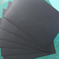 China 2500g Wooden Pulp Material 787x1092mm Black Cardboard Sheets for sale