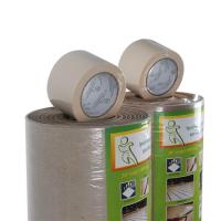 China 76.2mm*50m Easy Stick / Peel Writable White Paper Masking Tape for sale