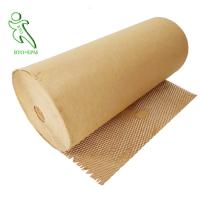 China Shock Resistant Length 100m Honeycomb Packaging Paper for sale