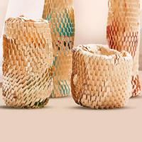China Shock Resistant Length 100m Honeycomb Packaging Paper for sale