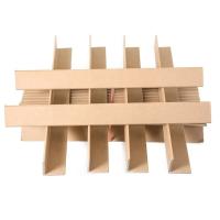 China FSC Reusable U Shaped L Shaped Cardboard Edge Protector for sale