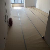 China Construction Project Floor Shielding Protection Paper Heavy-Duty Cardboard for sale