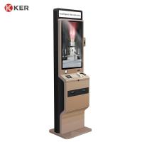 China Hotel Self-Service Inquiry Kiosk Touch Screen Machine Self Service Bill Terminal Kiosk for sale