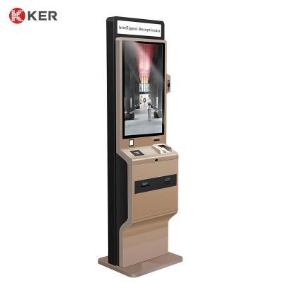 China Hotel Self-Service Inquiry Kiosk Touch Screen Machine Self Service Bill Terminal Kiosk for sale